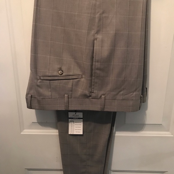 Ralph Lauren | Pants | Ralph Lauren New 38x34 Slim Fit Flex Dress Pant ...